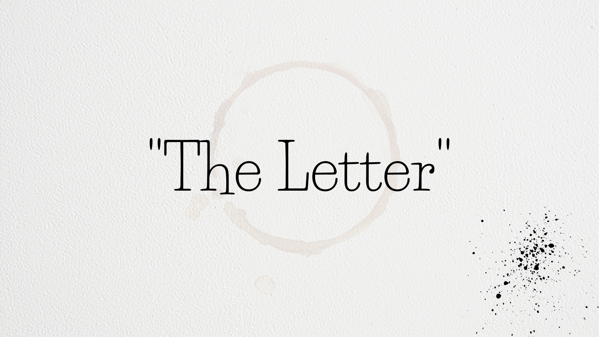 Dear You – Jay Rose Ana